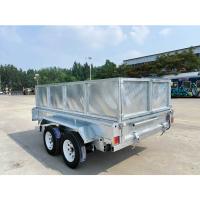 China 10x5 Double Box Type Self-Unloading Hydraulic Agricultural Trailer with 1880kg Load Capacity and 3000mm Internal Length for sale