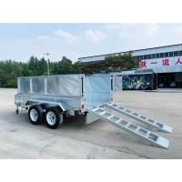China 10x5 Double Box Type Self-Unloading Hydraulic Agricultural Trailer with 1880kg Load Capacity and 3000mm Internal Length for sale