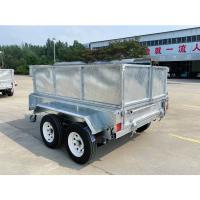 China 10x5 Double Box Type Self-Unloading Hydraulic Agricultural Trailer with 1880kg Load Capacity and 3000mm Internal Length for sale