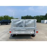 China 10x5 Double Box Type Self-Unloading Hydraulic Agricultural Trailer with 1880kg Load Capacity and 3000mm Internal Length for sale