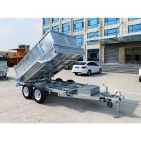 China 10x5 Double Box Type Self-Unloading Hydraulic Agricultural Trailer with 1880kg Load Capacity and 3000mm Internal Length for sale