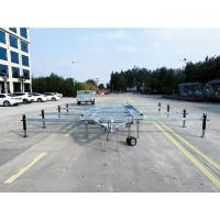 China Hot-Dip Galvanized Skeleton Tiny House Trailer with Expandable Space and Lightweight Alloy Frame for sale