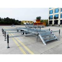 China Hot-Dip Galvanized Skeleton Tiny House Trailer with Expandable Space and Lightweight Alloy Frame for sale
