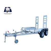 China 8x5 Heavy Duty Plant Trailer 3000kg ATM with Electric Brakes and Hot-Dip Galvanized Construction for sale
