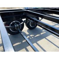 China 20FT Double Axis Tiny House Trailer 4500kg ATM Capacity with 55mm Solid Axle and Electric Brakes for sale