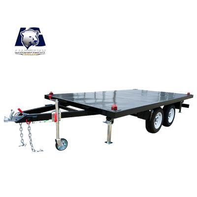 China ATM 3000kg Tiny Home Trailer - 20ft x 7ft Steel Frame with Electric Brakes and 185 Tires for sale
