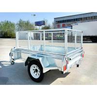 China 8x5 Hot Dip Galvanised Tilt Box Trailer 750kg ATM Single Axle with 165/70R13C Tires for sale