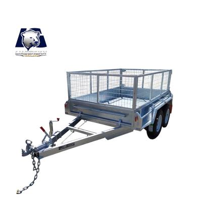 China 8x5 Dual Axle Hot-Dip Galvanised Tilt Box Trailer 2000kg ATM with 1250kg Load Capacity for sale