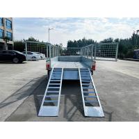 China 10x5 Hydraulic Tipper Galvanised Box Trailer 3200kg ATM with 1920kg Load Capacity and 45° Tipping Angle for sale