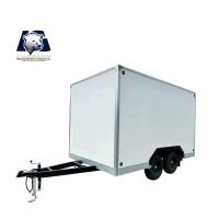 China Double Axis Food Mobile Trailer 5310×2220×2700mm with 2000kg Capacity - White Concession Trailer for sale