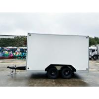 China Double Axis Food Mobile Trailer 5310×2220×2700mm with 2000kg Capacity - White Concession Trailer for sale