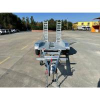 China 1-3 Ton Mini Excavator Trailer with 3000kg ATM Capacity and Hot-Dip Galvanized Construction for Construction Equipment Transport for sale