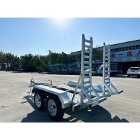 China 1-3 Ton Mini Excavator Trailer with 3000kg ATM Capacity and Hot-Dip Galvanized Construction for Construction Equipment Transport for sale