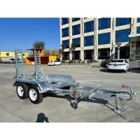 China 1-3 Ton Mini Excavator Trailer with 3000kg ATM Capacity and Hot-Dip Galvanized Construction for Construction Equipment Transport for sale