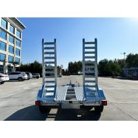 China 1-3 Ton Mini Excavator Trailer with 3000kg ATM Capacity and Hot-Dip Galvanized Construction for Construction Equipment Transport for sale