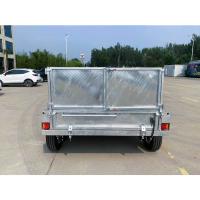 China 8x5 Double Axis Hydraulic Tipper Trailer with 3000kg ATM Capacity and Hot-Dip Galvanized Construction for sale