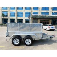 China 8x5 Double Axis Hydraulic Tipper Trailer with 3000kg ATM Capacity and Hot-Dip Galvanized Construction for sale