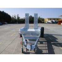 China 1-3.5 Ton Mini Excavator Trailer with 2250kg Load Capacity & 4600mm Length - Hot-Dip Galvanized Construction for sale