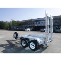 China 1-3.5 Ton Mini Excavator Trailer with 2250kg Load Capacity & 4600mm Length - Hot-Dip Galvanized Construction for sale