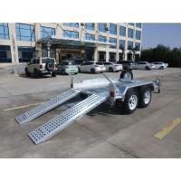 China 1-3.5 Ton Mini Excavator Trailer with 2250kg Load Capacity & 4600mm Length - Hot-Dip Galvanized Construction for sale