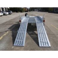 China 1-3.5 Ton Mini Excavator Trailer with 2250kg Load Capacity & 4600mm Length - Hot-Dip Galvanized Construction for sale