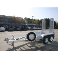 China 1-3.5 Ton Mini Excavator Trailer with 2250kg Load Capacity & 4600mm Length - Hot-Dip Galvanized Construction for sale
