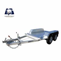 China Fully Welded Two Axis Generator Trailer Hot Dip Galvanized 5000kg Capacity for sale