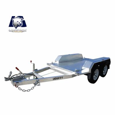 China Fully Welded Two Axis Generator Trailer Hot Dip Galvanized 5000kg Capacity for sale