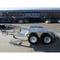 China Fully Welded Two Axis Generator Trailer Hot Dip Galvanized 5000kg Capacity for sale