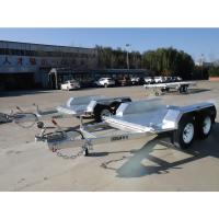 China Fully Welded Two Axis Generator Trailer Hot Dip Galvanized 5000kg Capacity for sale