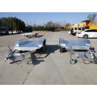China Fully Welded Two Axis Generator Trailer Hot Dip Galvanized 5000kg Capacity for sale