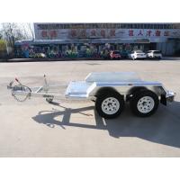 China Fully Welded Two Axis Generator Trailer Hot Dip Galvanized 5000kg Capacity for sale
