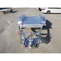 China Fully Welded Two Axis Generator Trailer Hot Dip Galvanized 5000kg Capacity for sale