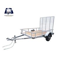 China Hot-Dip Galvanized Utility Trailer 1500kg Load Capacity Modular Cargo Transport for sale
