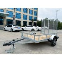 China Hot-Dip Galvanized Utility Trailer 1500kg Load Capacity Modular Cargo Transport for sale
