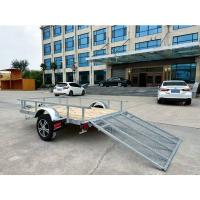China Hot-Dip Galvanized Utility Trailer 1500kg Load Capacity Modular Cargo Transport for sale