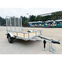 China Hot-Dip Galvanized Utility Trailer 1500kg Load Capacity Modular Cargo Transport for sale