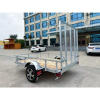 China Hot-Dip Galvanized Utility Trailer 1500kg Load Capacity Modular Cargo Transport for sale