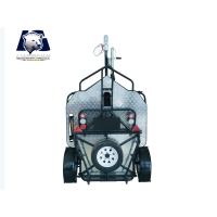 China Single Axle Hydraulic Motorcycle Trailer 500KG Load Capacity 11.0FT x 5.0FT Platform with 155R12LT Tires for sale