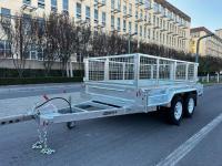 China 10x5 Tandem Axle Box Trailer 2000kg ATM Hot-Dip Galvanised 4720x2050x1480mm for sale