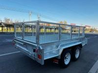 China 10x5 Tandem Axle Box Trailer 2000kg ATM Hot-Dip Galvanised 4720x2050x1480mm for sale