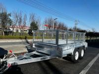 China 10x5 Tandem Axle Box Trailer 2000kg ATM Hot-Dip Galvanised 4720x2050x1480mm for sale
