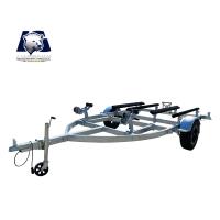 China Alloy Dual Jet Ski Trailer 4800×2550mm for Double Watercraft Transport - Bombardier & Yamaha Compatible for sale