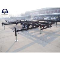 China 5500kg Expanded House Trailer Chassis 7250x2270mm Heavy Duty with Electric Brake for sale