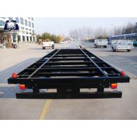 China 5500kg Expanded House Trailer Chassis 7250x2270mm Heavy Duty with Electric Brake for sale