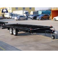 China 5500kg Expanded House Trailer Chassis 7250x2270mm Heavy Duty with Electric Brake for sale