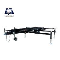 China 5500kg Expanded House Trailer Chassis 7250x2270mm Heavy Duty with Electric Brake for sale