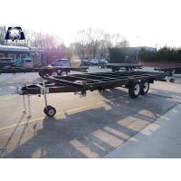 China 5500kg Expanded House Trailer Chassis 7250x2270mm Heavy Duty with Electric Brake for sale