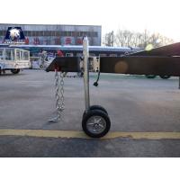 China 5500kg Expanded House Trailer Chassis 7250x2270mm Heavy Duty with Electric Brake for sale