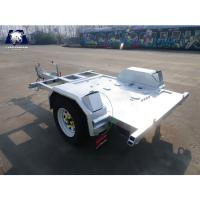China Solar LED Light Tower Trailer 4x100W LED Hot-Dip Galvanized Fully Welded Structure for sale
